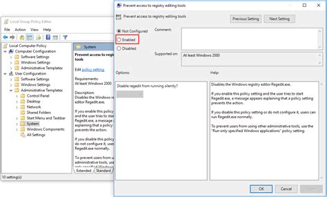 How To Disable Access To Windows Registry Windows 10 2 Ways Minitool