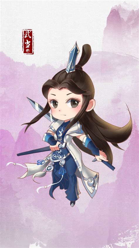 手机壁纸：女武当萌萌的，用她做壁纸你不吃亏！ 忘忧酒馆新剑侠情缘手游 官方网站 腾讯游戏 与赵丽颖、林更新一起穿越江湖邂逅情缘