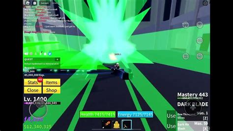 Defeating Awakened Ice Admiral In Blox Fruits Youtube