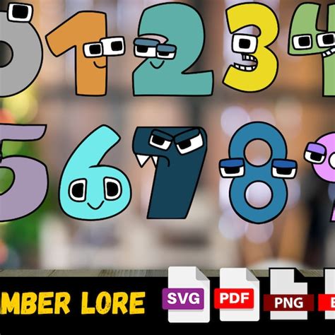 Number Lore Etsy