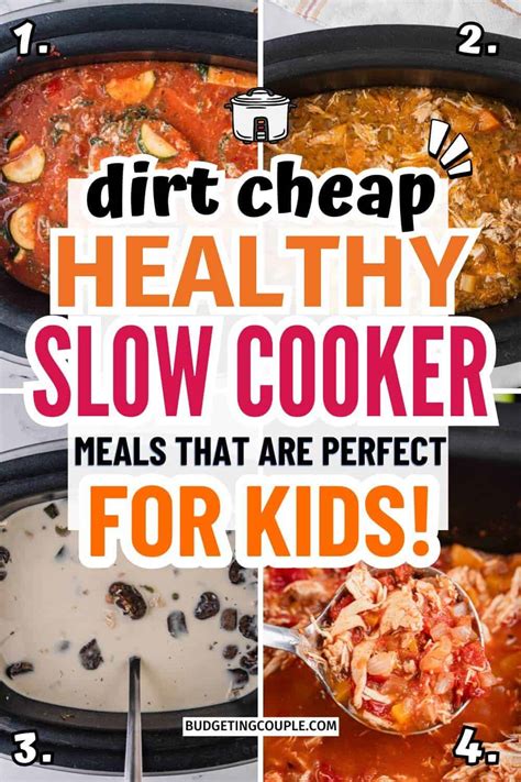 20 Cheap Slow Cooker Recipes Budgeting Couple