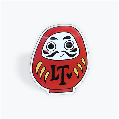 Lt Daruma Sticker Bunkado Inc