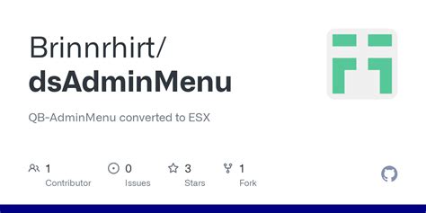 Github Brinnrhirt Dsadminmenu Qb Adminmenu Converted To Esx
