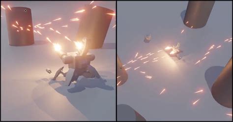 A Rigged Character Animated With Geometry Nodes In Blender