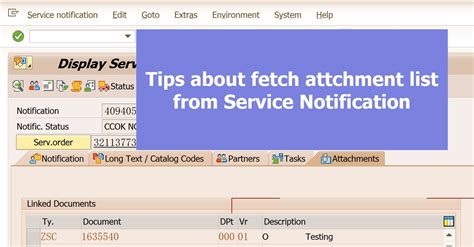 Tips About Fetching Attachment List From Service N Sap Community