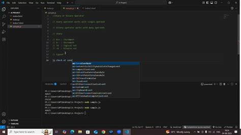 B14 Ui Session 40 Js Ternary Operator Typeof Instance Operator Implicit And Explicit