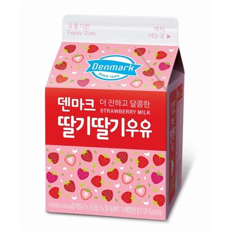 덴마크 딸기딸기 우유 300ml 홈플러스