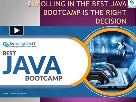 Ppt Enrolling In The Best Java Bootcamp Is The Right Decision Powerpoint Presentation Free