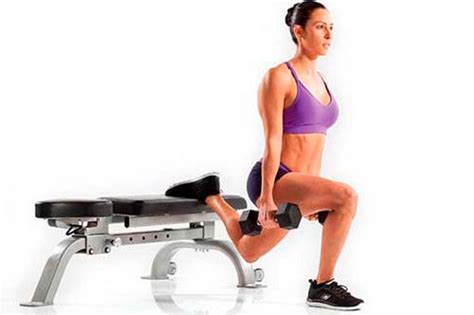 Sentadilla búlgara como hacer y que músculos trabaja Locura Fitness