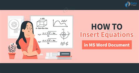 How To Insert Equations In Word Document Dataflair