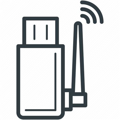 Usb Adapter Usb Internet Usb Modem Usb Network Adapter Wifi Adapter Icon Download On