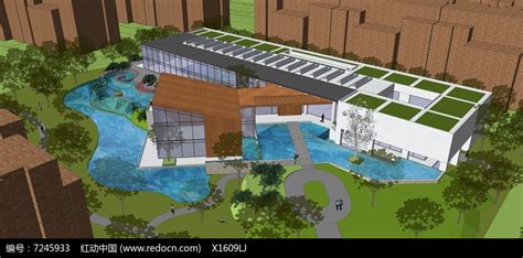 西安白桦林间住宅会所模型现代图片下载红动中国