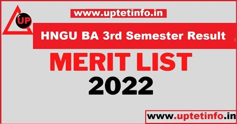 HNGU BA 3rd Sem Results 2024 Ngu Ac In B A 3rd Year Result OUT Hngu
