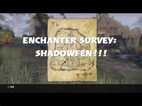 Eso Enchanter Survey Shadowfen Youtube