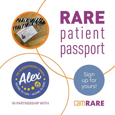 Rare Patient Passport Alex The Leukodystrophy Charity