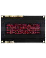 SPI Red 20x4 Character OLED Display Module For Arduino Raspberry Pi