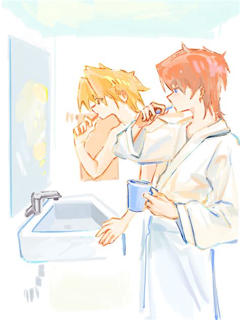 Kaiba Seto And Jonouchi Katsuya Yu Gi Oh And 1 More Drawn By