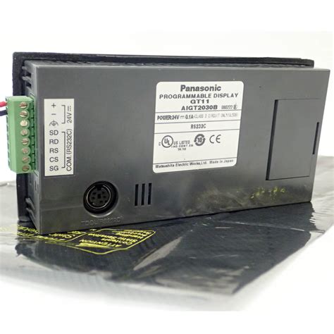 Panasonic Gt11 Aigt2030b Stn Monochrome Lcd Programmable Display Tested Ebay