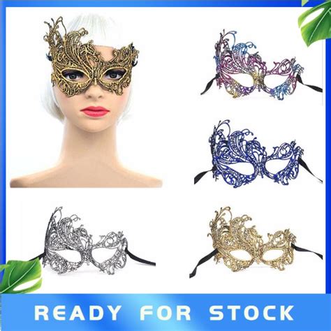 Eau6 Women Sexy Masquerade Mask Halloween Party Fancy Mask Upper Half