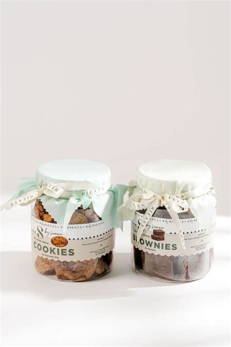 Jar De Galletas And Browines 780ml Sienna Bakery