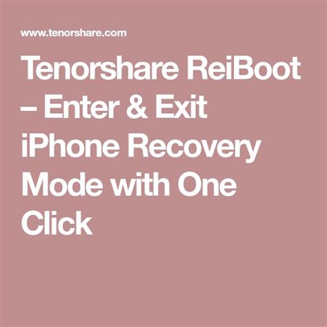 How To Fix Iphone 6s 6 Plus Stuck In Recovery Mode With One Click