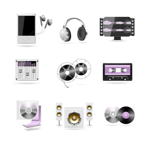 Premium Vector Collection Of Sound Audio And Music Vector Icon