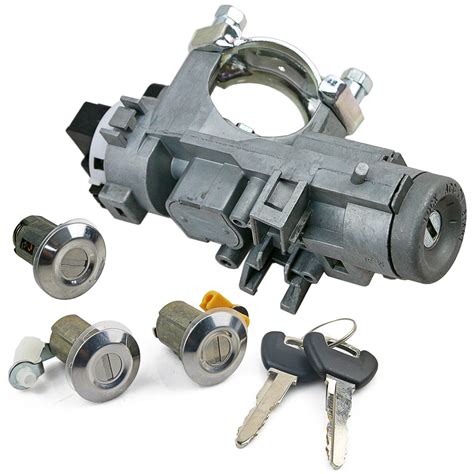 1 Set Door Lock And Key Ignition Barrel For Mazda B2500 B2600 Un Ranger