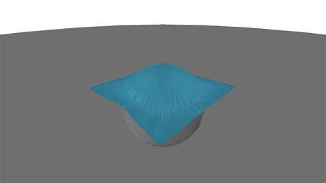 Position Based Dynamics Cloth Simulation Youtube