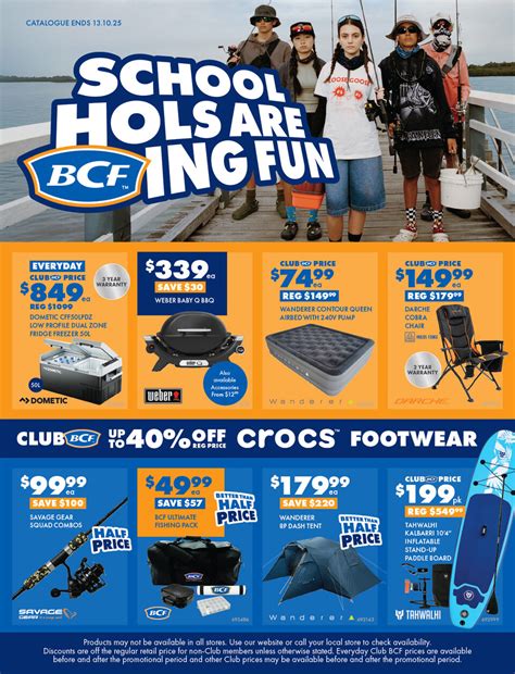 School Hols Are Bcf Catalogue September 15 October 13 2025 Ing Fun