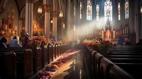 Premium Photo Prayer Catholic Mass