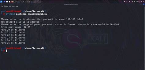 mradul garg on linkedin python nmap cybersecurity networkscanning