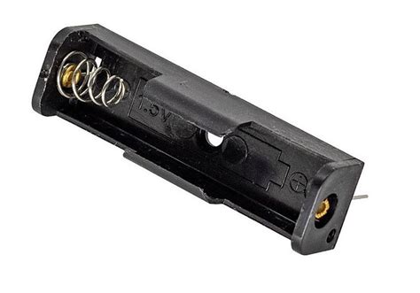 Suporte Para 1 Pilha Aa Comum Case Loja Da Fábrica De Bolso