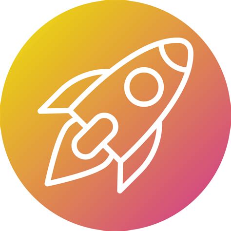 Rocket Vector Icon Design Illustration Vector Art At Vecteezy