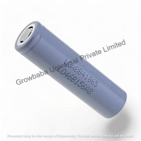 LG ICR B Volt MAh Rechargeable Li Ion Battery At LG Cathode Battery In New