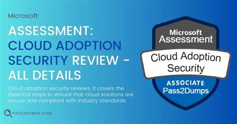 Assessment Cloud Adoption Security Review All Details