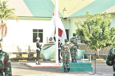 Jadi Irup Pada Upacara Bendera Danrem 141 Toddopuli Brigjen TNI