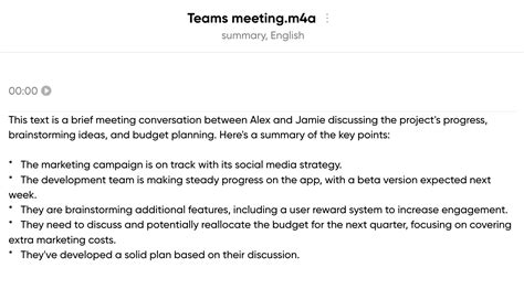 How To Summarize Transcripts Using Transcribe Transcribe