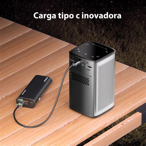 BYINTEK P70 3D 4K Mini projetor portátil DLP Foco automático Smart