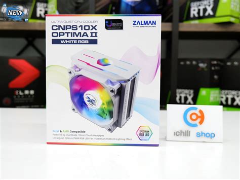 CPU AIR COOLER ซงคพดลมซพย ZALMAN CNPS10X OPTIMA II RGB WHITE