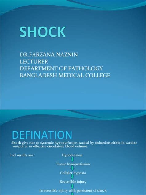 Shock Pdf