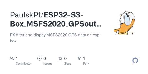 Github Paulskpt Esp S Box Msfs Gpsout Gprmc And Gpgga Rx