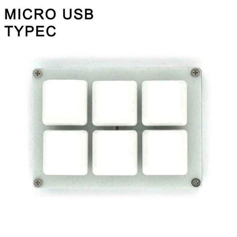 MINI KEY KEYBOARD DIY Custom USB LED Control Shortcut Keys Mechanical E N PicClick AU
