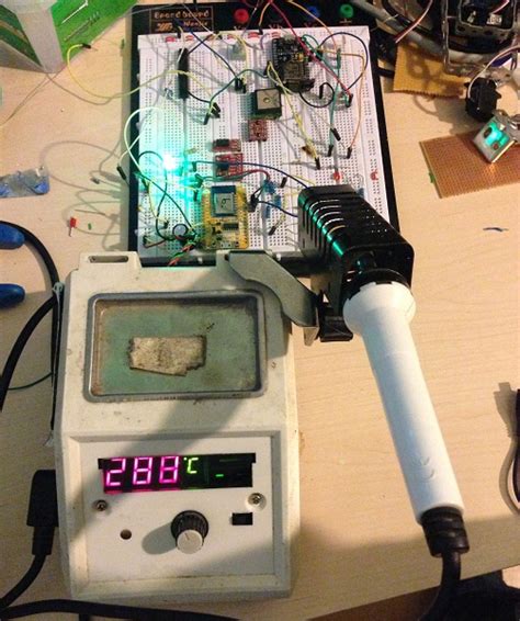 Soldering Iron Nodemcu Iot Device Dangerous Prototypes