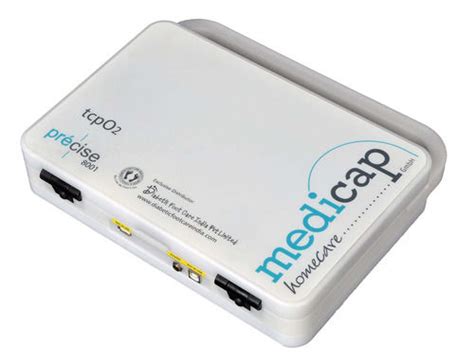 Transcutaneous Oxygen Tcom Monitor With Lcd Touch Screen Display