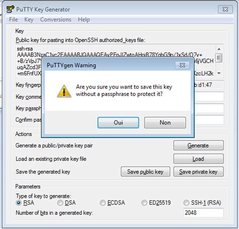 Logiciel Putty Putty Key Generator Pem Ppk