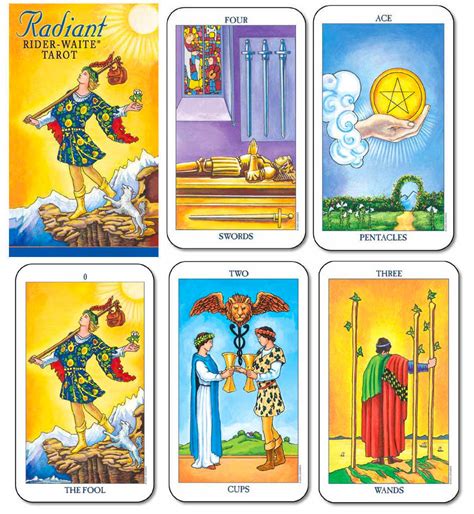 Таро Райдера-Уэйта, Radiant Rider-Waite Tarot, Радужное Таро купить