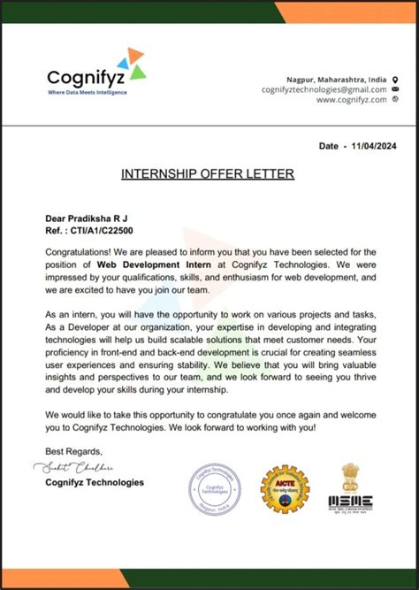 Pradiksha R J On Linkedin Cognifyz Cognifyztech Cognifyztechnologies Webdevelepment