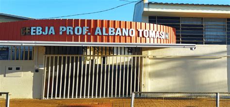GUARANIAÇU CEEBJA Professor Albano Tomasini está matrículas