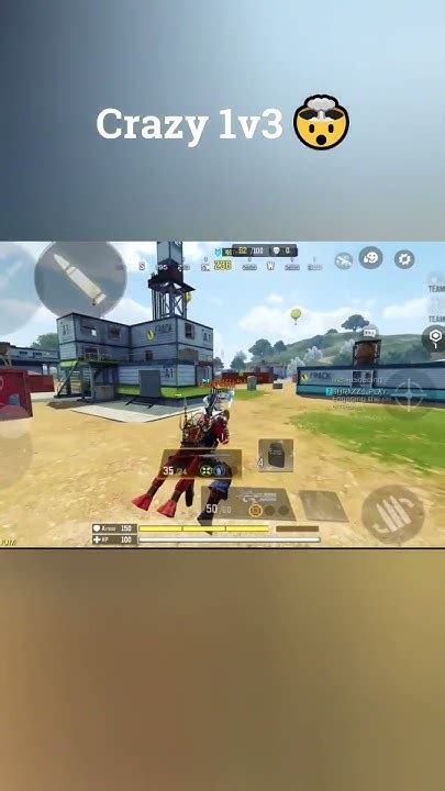 Crazy 1v3🤯 Cod Mobile Shorts Youtubeshorts Codm Codmobile