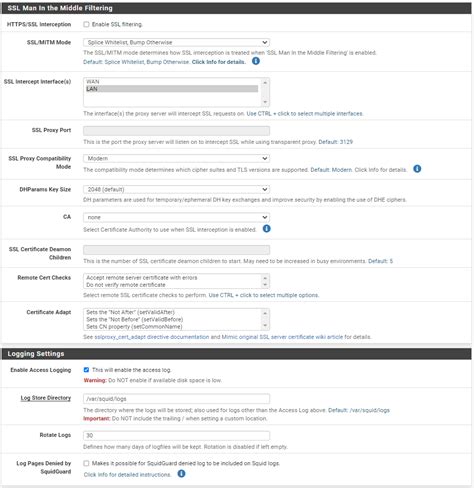 Pfsense Pfsense Squid를 이용한 도메인 접근 통제⋆ Jackerlab